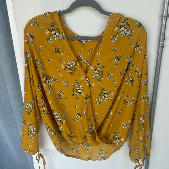 Collective Concepts | Tops | Collective Concepts Mustard Yellow Blouse ...